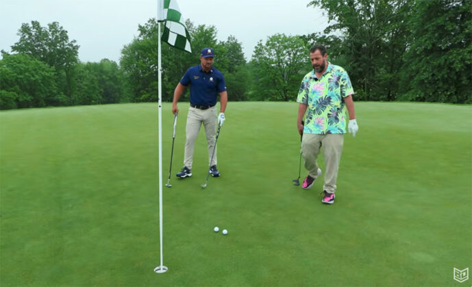 Bryson DeChambeau’s Viral “Break 50” YouTube Video with Adam Sandler ...